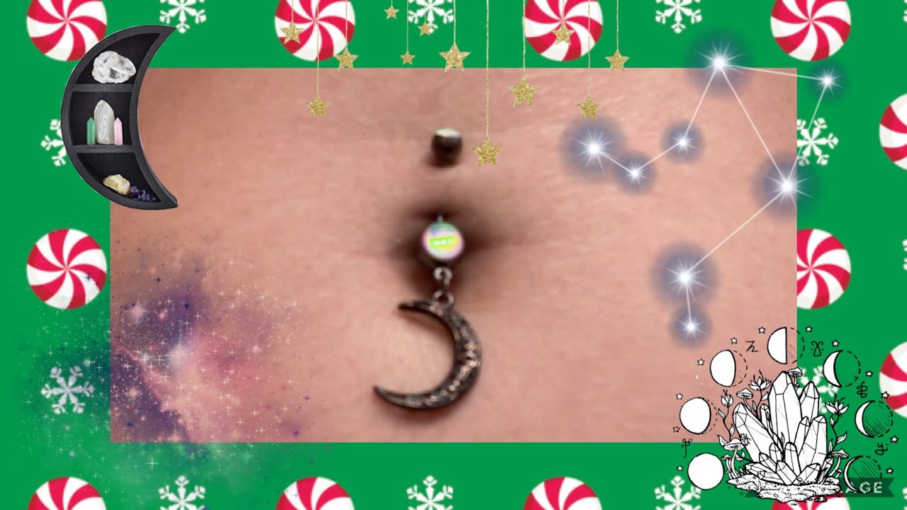 CHANGING MY BELLY RING #12 - YouTube