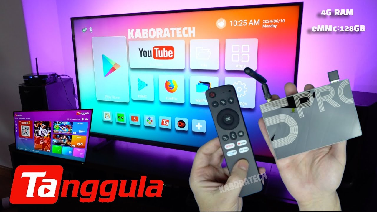 Tanggula X5 PRO Best Streaming IPTV BOX - YouTube