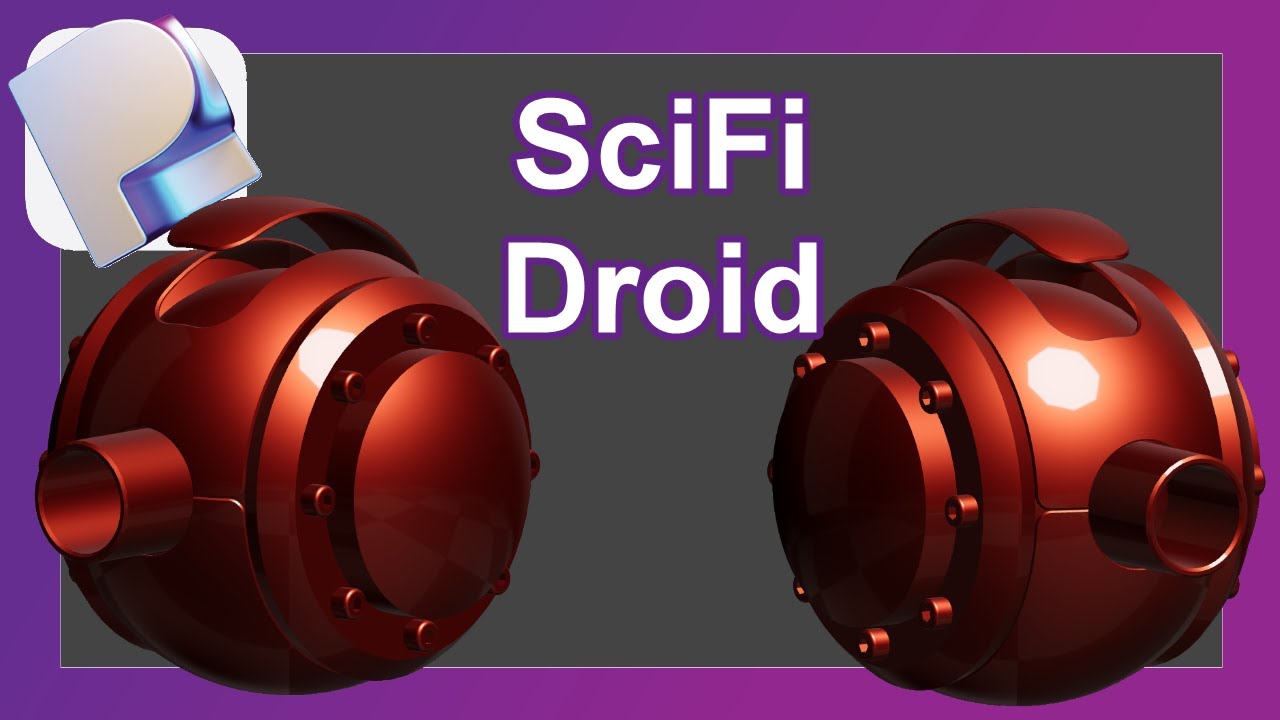 Plasticity Quick Start | How To Make A Spherical Droid in 15 Minutes ...