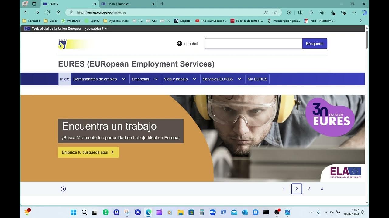 EURES. Profesor Ingeniero Informático Eduardo Rojo Sánchez - YouTube