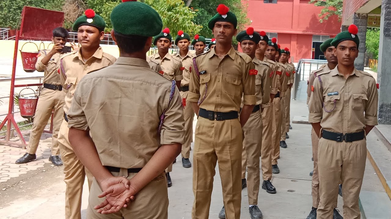 ncc cadet parade practice 😎 #nccdrill #ncccadet #nccparade ...