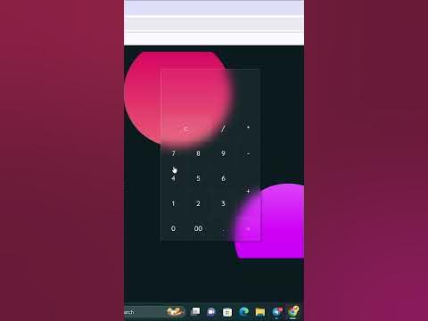Glassmorphism Responsive CalCulator Using HTML CSS & JavaScript |#calculator #frontend #shorts ...