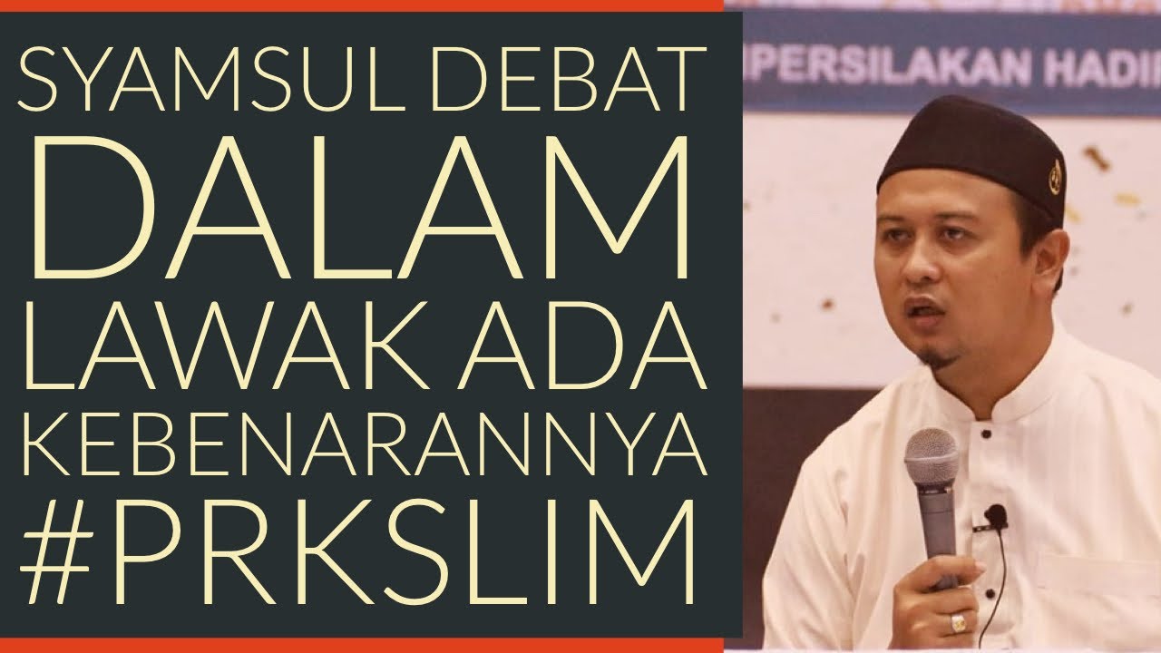Syamsul Debat Dalam Lawak Ada Kebenarannya. - YouTube