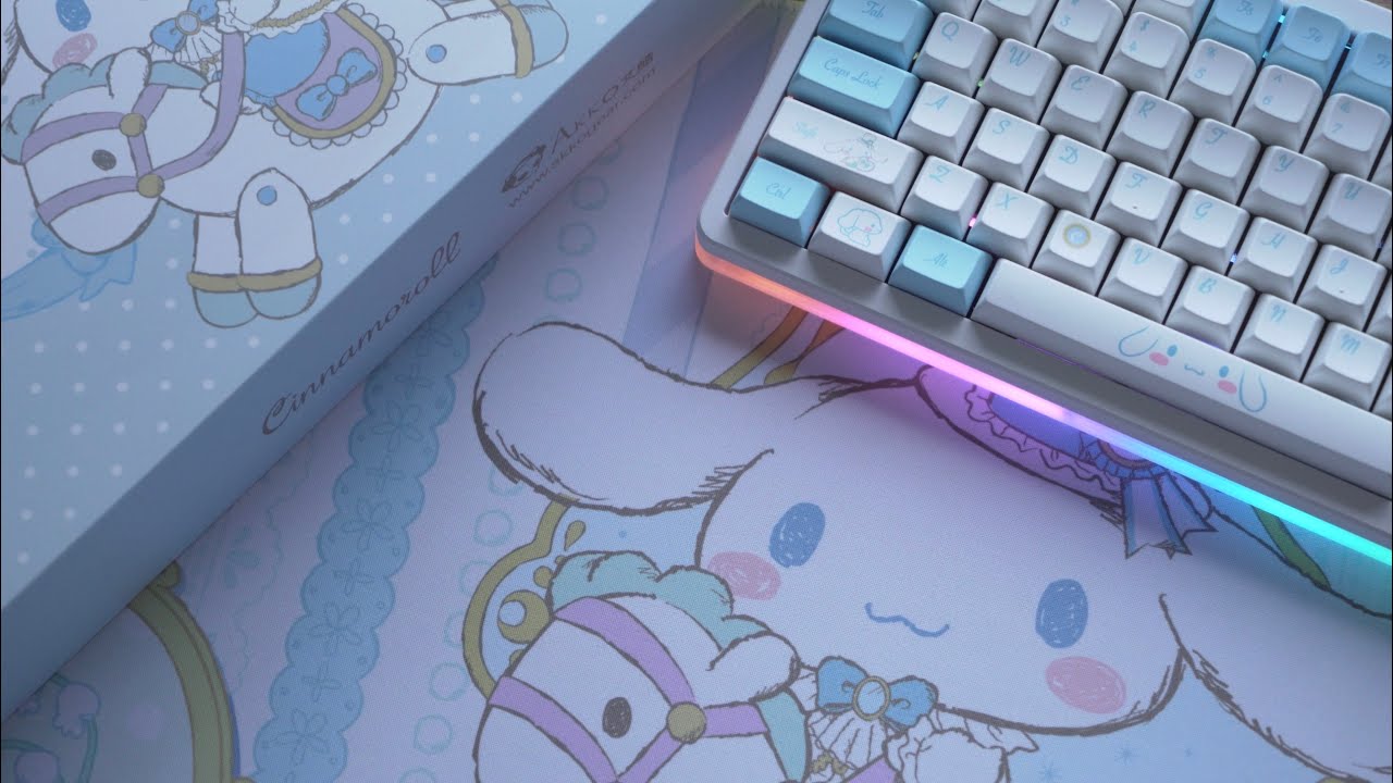 Cutest Board I've Ever Built! | Custom Cinnamoroll Keyboard Build ...