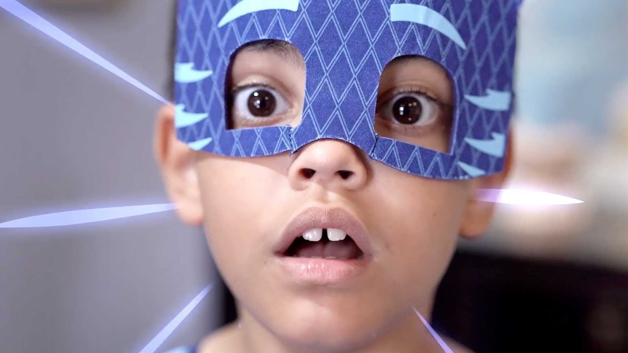 Happy Birthday, Catboy! ⭐ PJ Masks In Real Life - YouTube