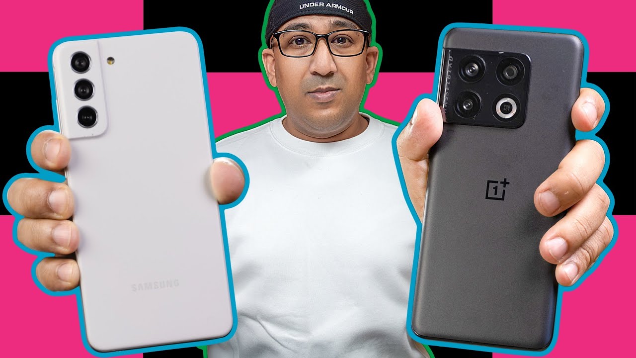 Oneplus 10 Pro vs Samsung Galaxy S21 FE Camera Comparison - YouTube