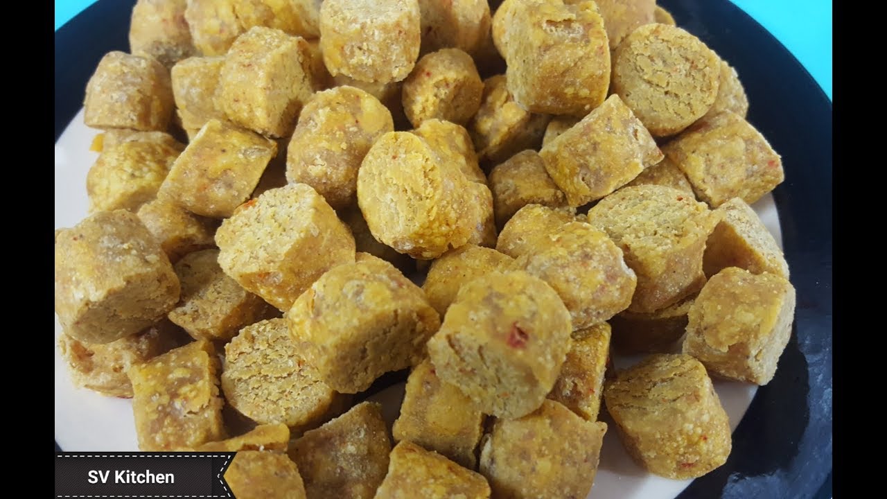 Besan Gatta Recipe | गट्टे को लम्बे समय तक स्टोर करे और सब्जी बनाये |S ...