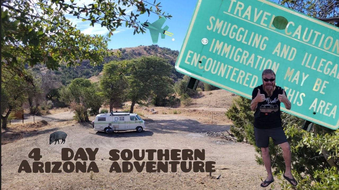 Day 1 of a 4 Day Free Camping Adventure in Southern Arizona! - YouTube