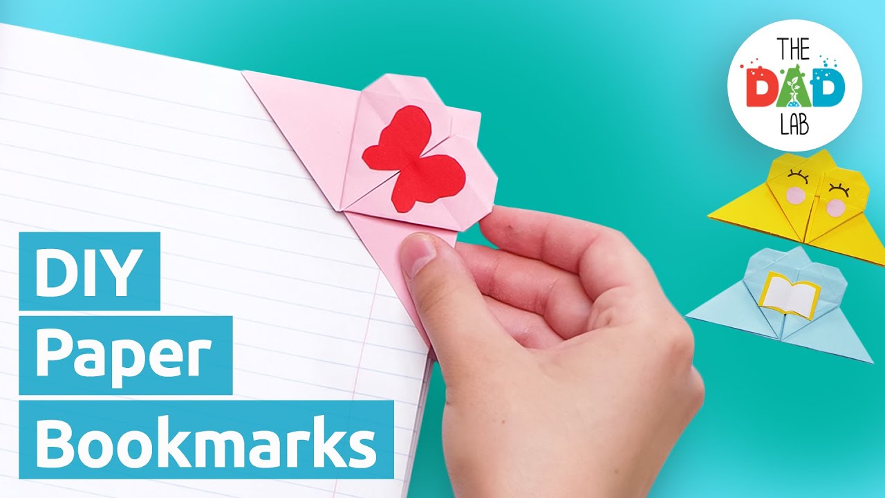 How To Make Cute Origami Bookmarks | Back To School Crafts - YouTube