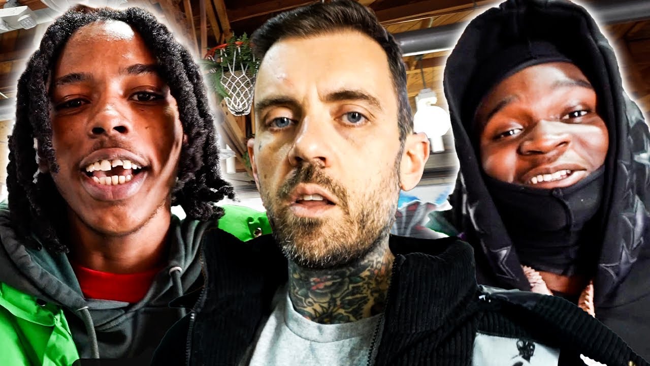 The Bronx's Craziest Drill Rappers Slide On The No Jumper Staff - YouTube