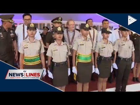 Some 500 recruits graduate from BuCor's basic recruit course - YouTube