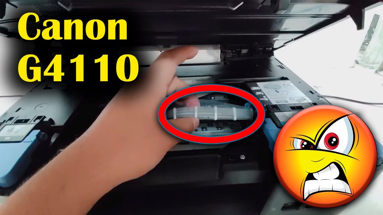 #impresora Canon Pixma G4110 😻 Sacar aire de las mangueras #Purgadodetitntas #canon - YouTube