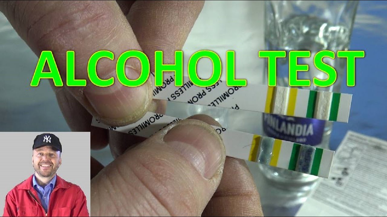 How to Do Easy, Fast, Cheap and Quality Alcohol Test - YouTube