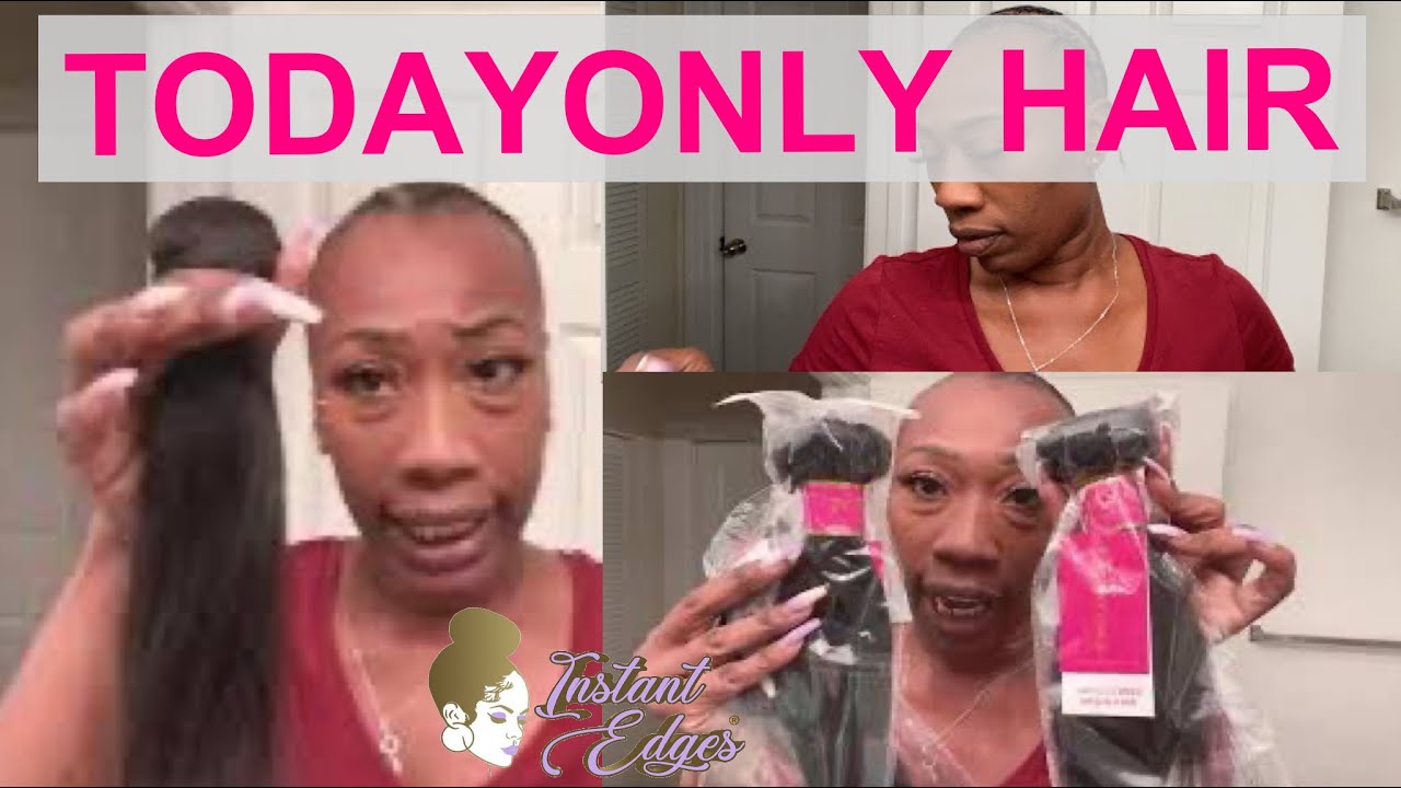 Bob LIFE - Bob Hairstyle - Instant Edges with TODAYONLY Hair - YouTube