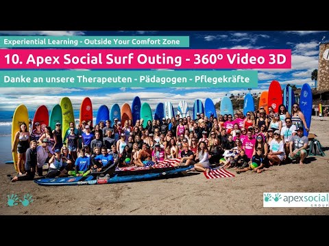 Apex Social - Dein Auslandsprogramm für Pflege, Therapie & Pädagogik + VR 360 Video Surf Outing