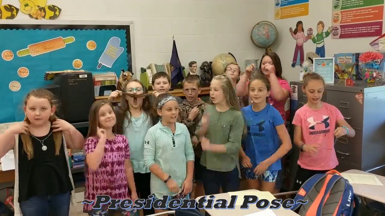 HES Ms. Stinson's 4th Grade All Stars Commitments - YouTube