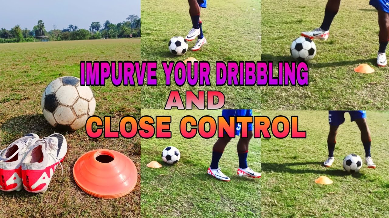 #improve your dribbling# and close control #basic training# - YouTube