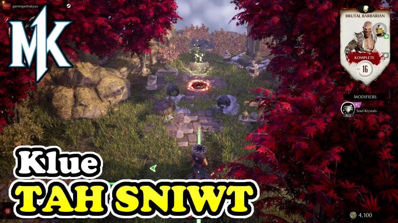 TAH SNIWT Klue Guide in Fire Temple Mortal Kombat 1 Invasions Season 7 ...