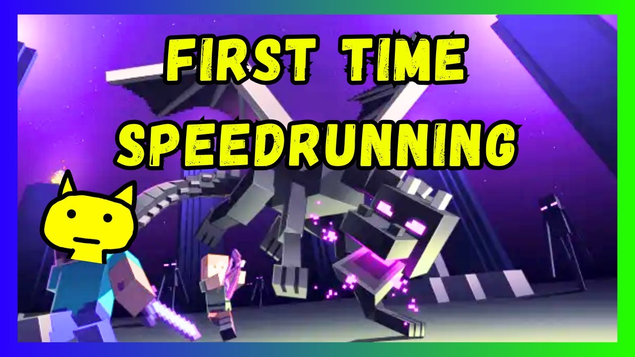 Speedrunning Minecraft for the FIRST TIME! - YouTube