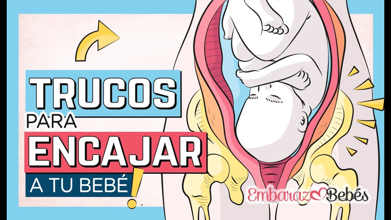 👶🏻🥳 TRUCOS para ENCAJAR A TU BEBÉ en la Pelvis - YouTube