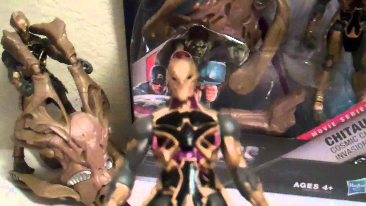 Avengers Movie Chitauri Cosmic Chariot Invasion Toy Review - YouTube