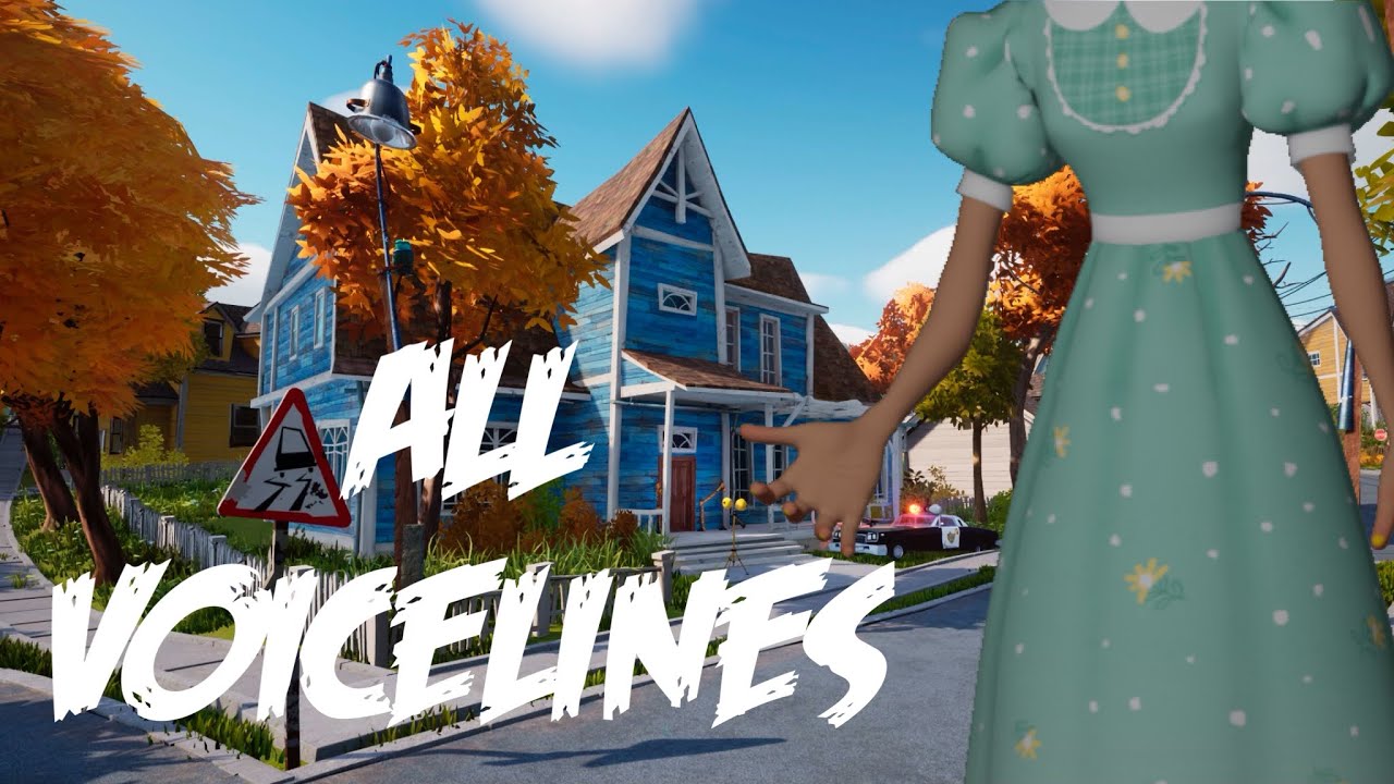 Diane Peterson All Voicelines-Hello Neighbor - YouTube