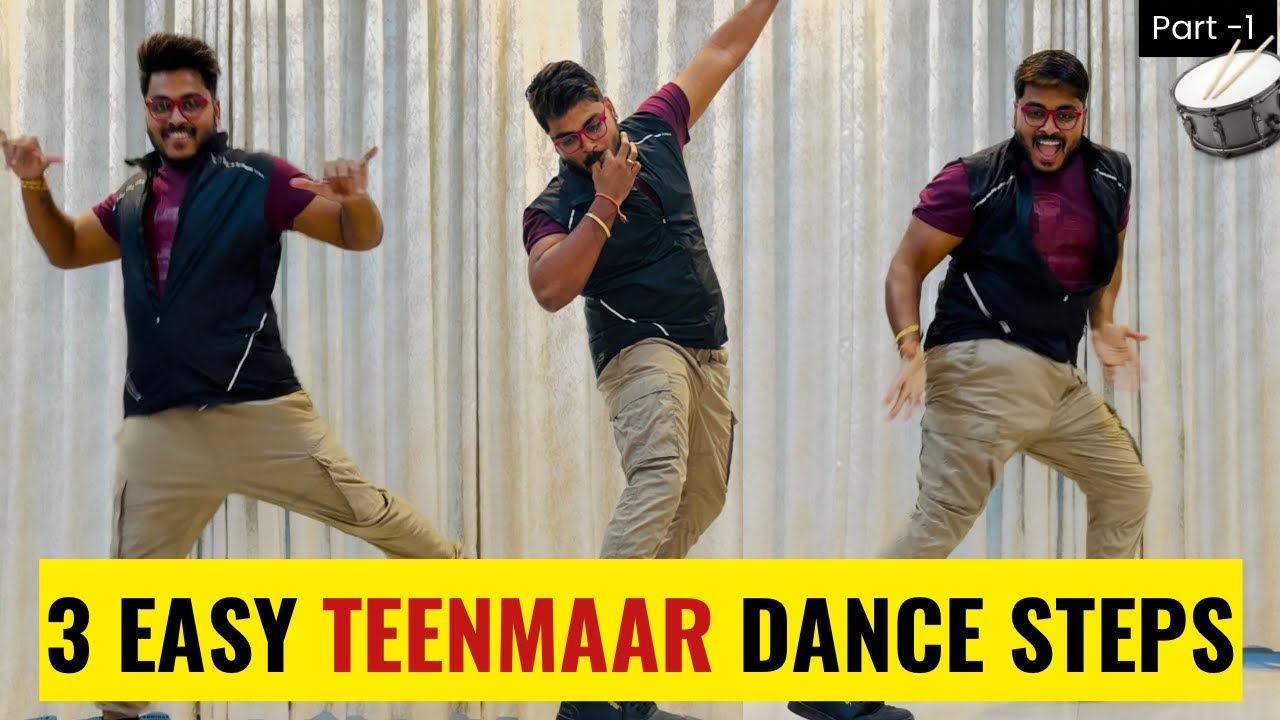 Learn 3 MASS Dance Steps in 7 Minutes EASY & SIMPLE - YouTube