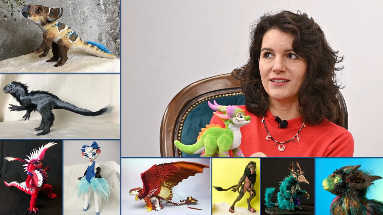 Kazoo Art Dolls - Lalki artystyczne Hanny Werkowicz - YouTube