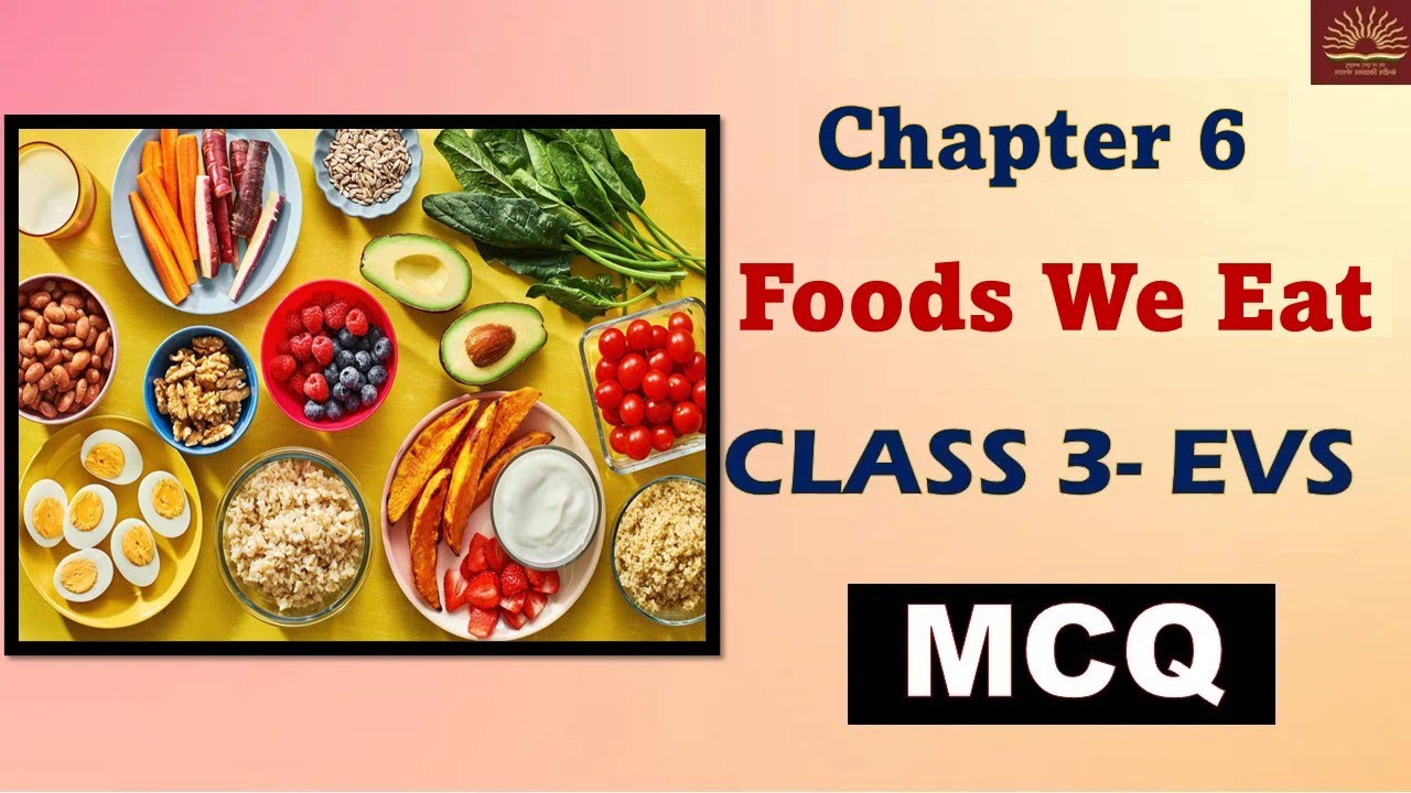 Foods We Eat-Chapter 6- Class 3||EVS|| MCQ || WORKSHEET ||Class 3-EVS ...