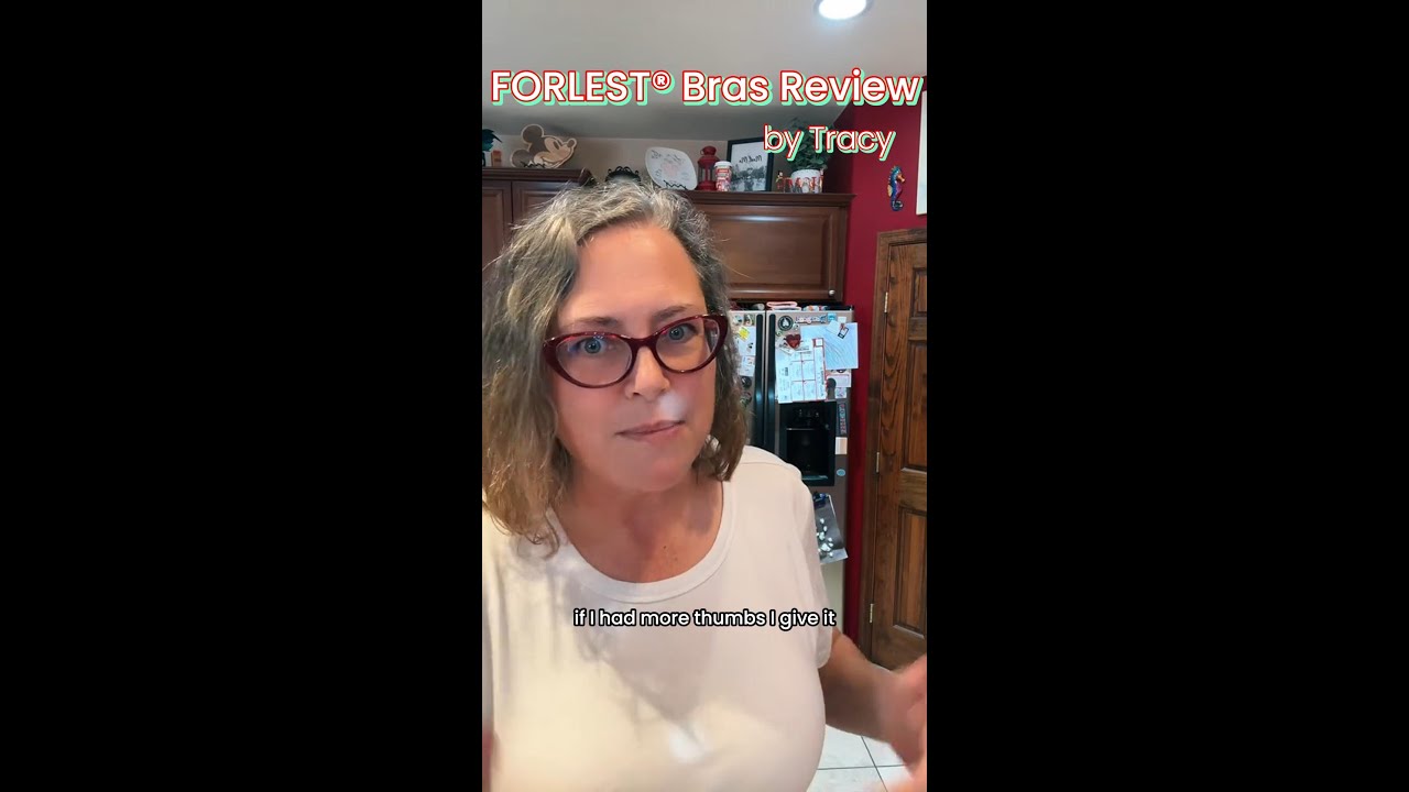 FORLEST Bra Reviews Compilation (by Tracy) - YouTube