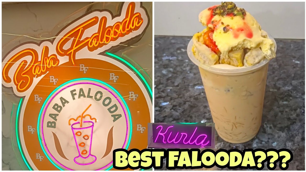 Baba Special Falooda | Kurla Khao Gali | Mumbai's Best Falooda Corner ...