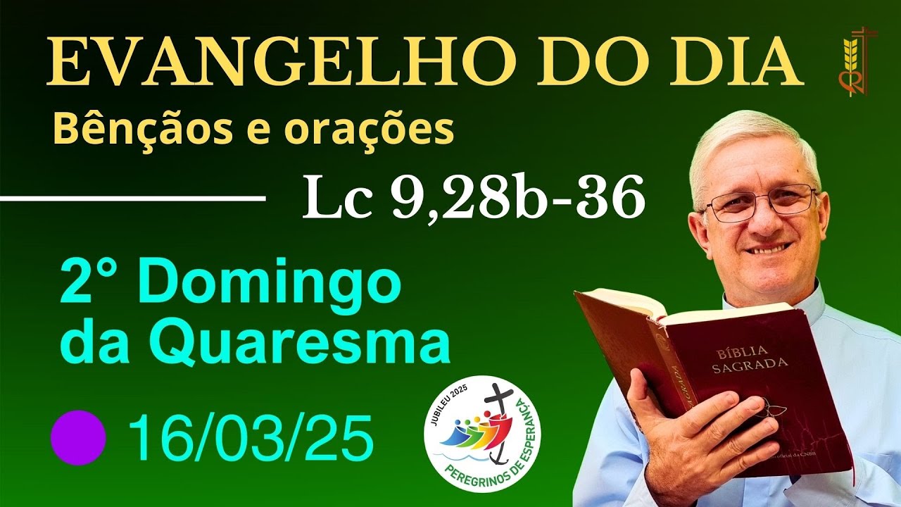 2° Domingo da Quaresma (16/03/25) - Do Tabor ao Calvário, os montes de ...