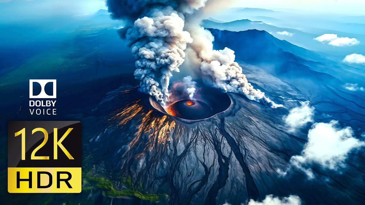 EARTH 12K HDR - Relaxation Film - Peaceful Relaxing Music - Nature 12k ...