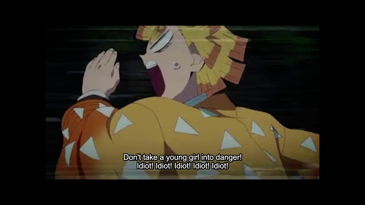 Zenitsu Yelling Baka | Demon Slayer | RandomStuffDoing - YouTube