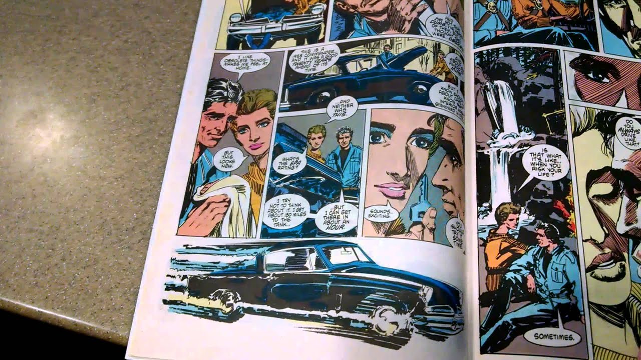 Mike Grell original Jon Sable pages! Issue 22 - YouTube