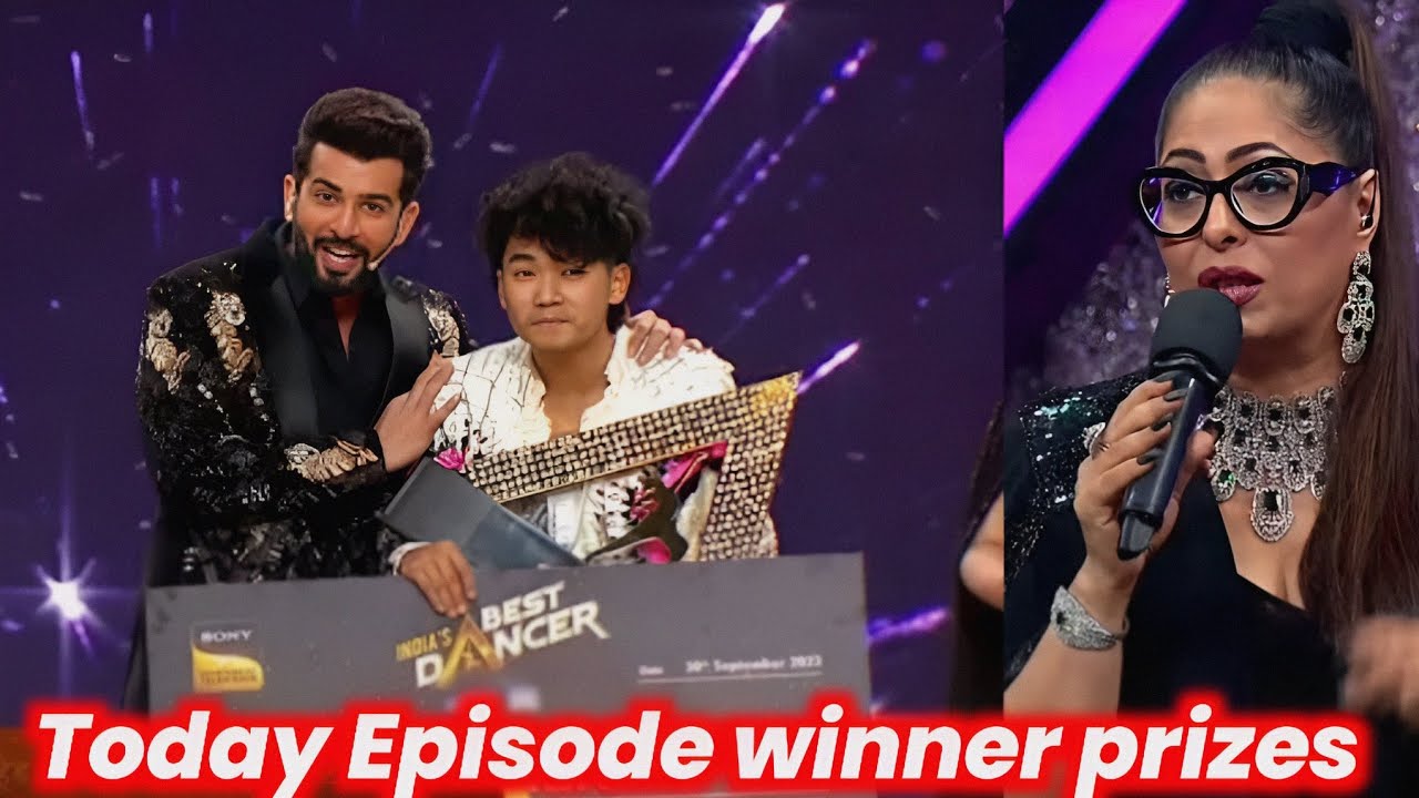 India's Best Dancer Season 3 winner announced and prices| IBD Season 3 ...