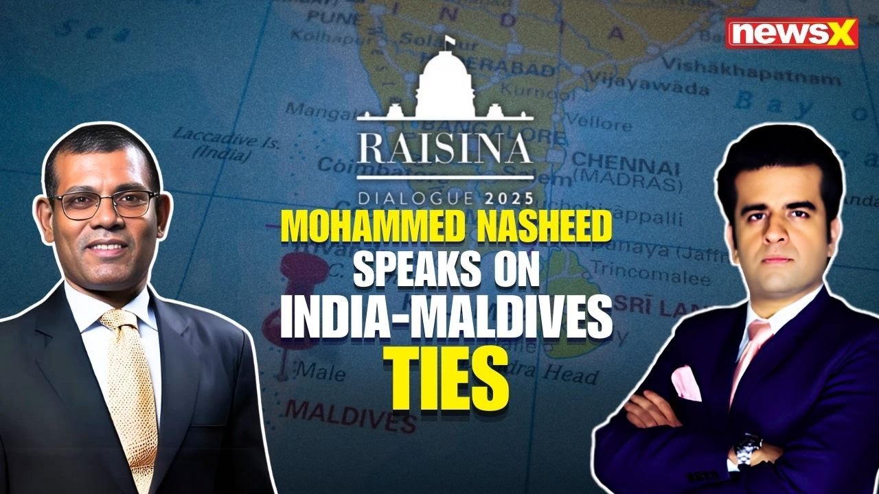 Raisina Dialogue 2025 | Mohammed Nasheed Speaks On India-Maldives Ties ...
