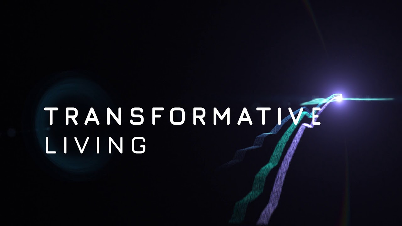 Animated logo intro for Transformative Living - YouTube