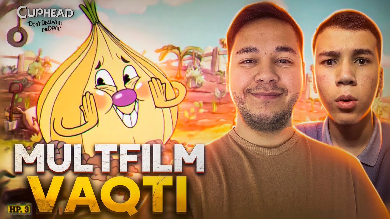 MULTFILM KO'RIB O'YIN O'YNAYMIZ / CUPHEAD / 1-qism o'zbekcha letsplay ...