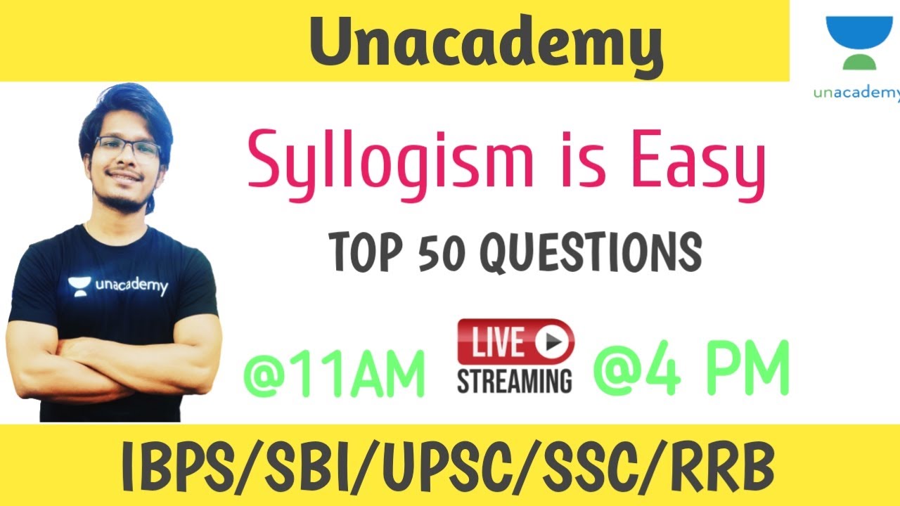 SYLLO IS EASY | TOP 50 QUESTIONS |UNACADEMY | ABINASH SIR - YouTube