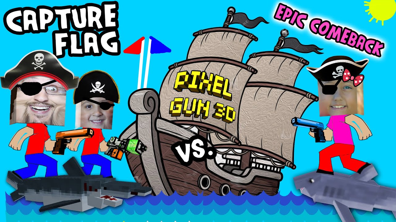 Let's Play Pixel Gun 3D: A Nice Comeback on a Nice Pirate Ship! (part ...