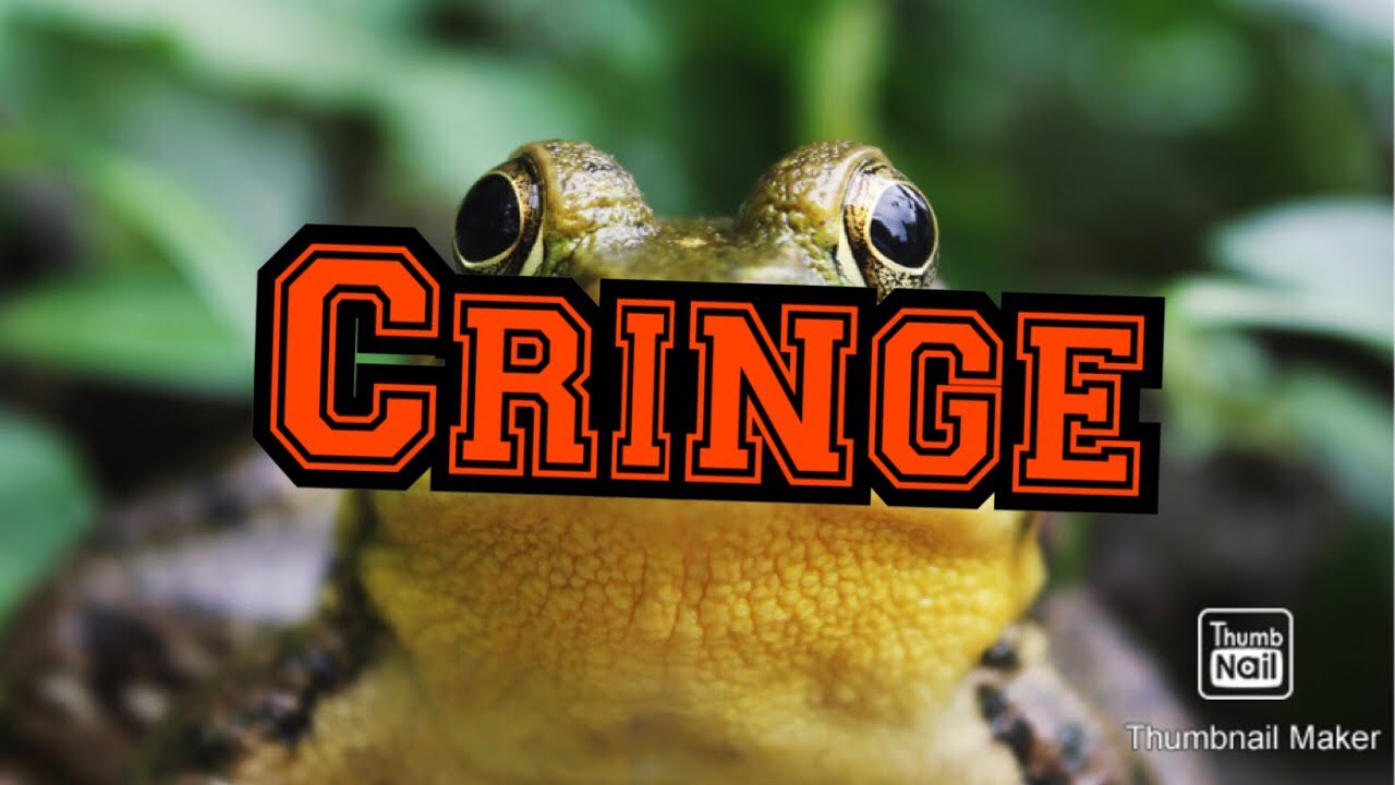 The amazing cringe frog - YouTube