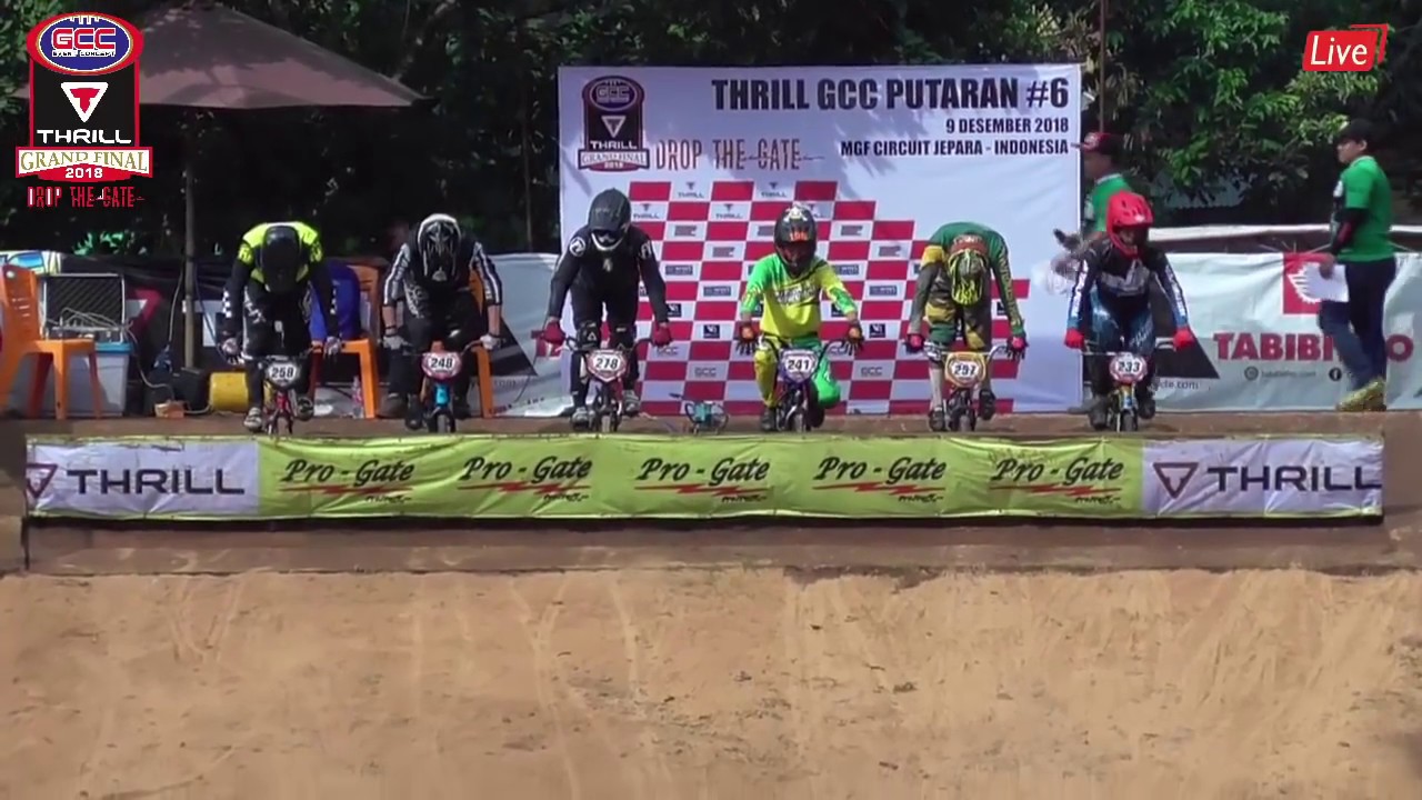 2018 Grand Final Series Drop The Gate Thrill BMX RACE | SEMI FINAL ...