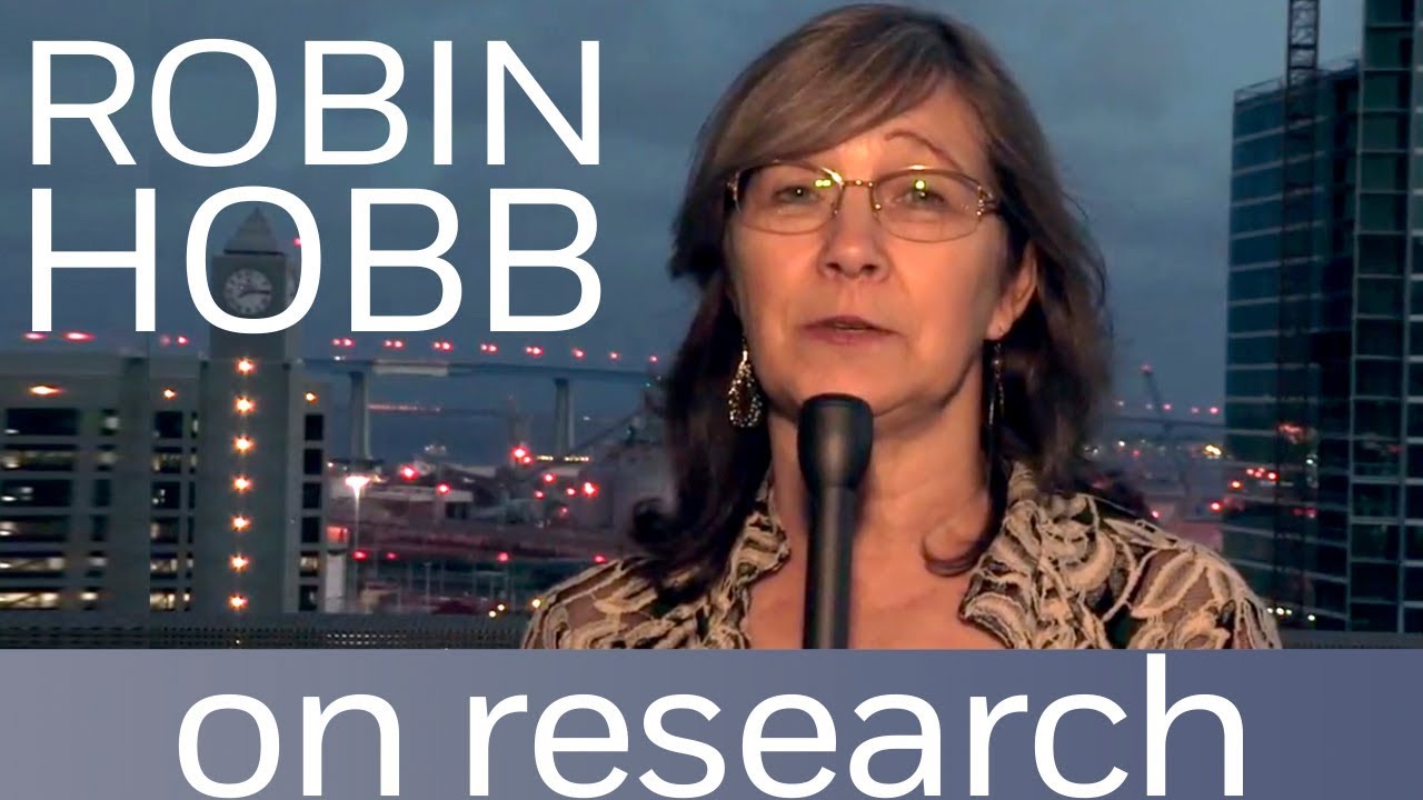 Author Robin Hobb on her first story and research | Author Shorts - YouTube