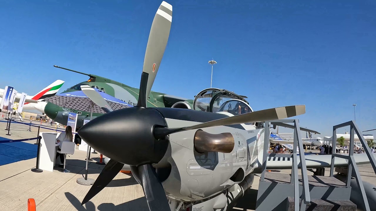 Embraer at Dubai Airshow 2021 - YouTube