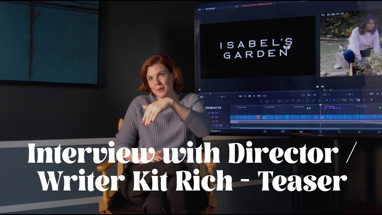 Interview Teaser and Inside Look at Isabel's Garden Movie with Director ...