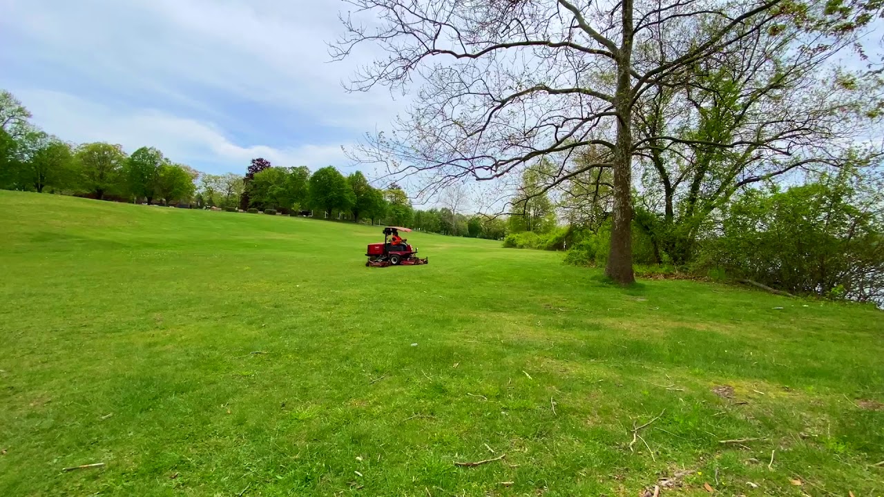 Field mowing timelapse - YouTube
