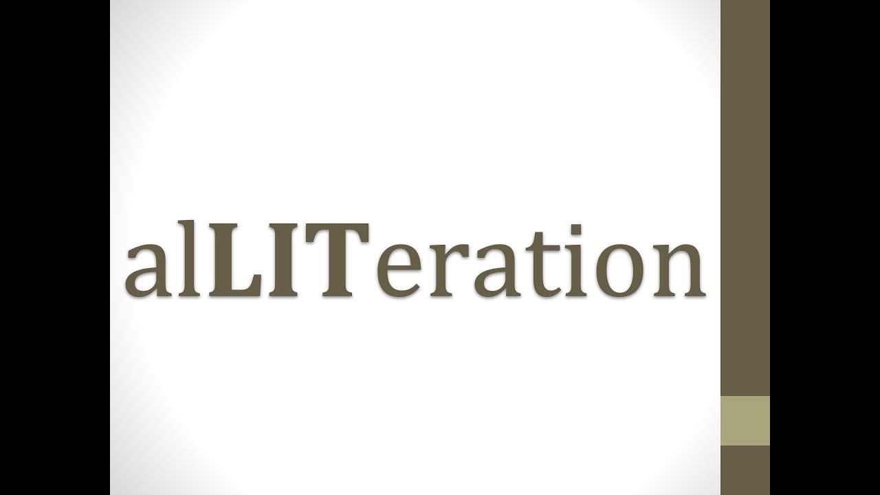 Poetic Devices Explained: ALLITERATION (Definitions, Examples, and How ...