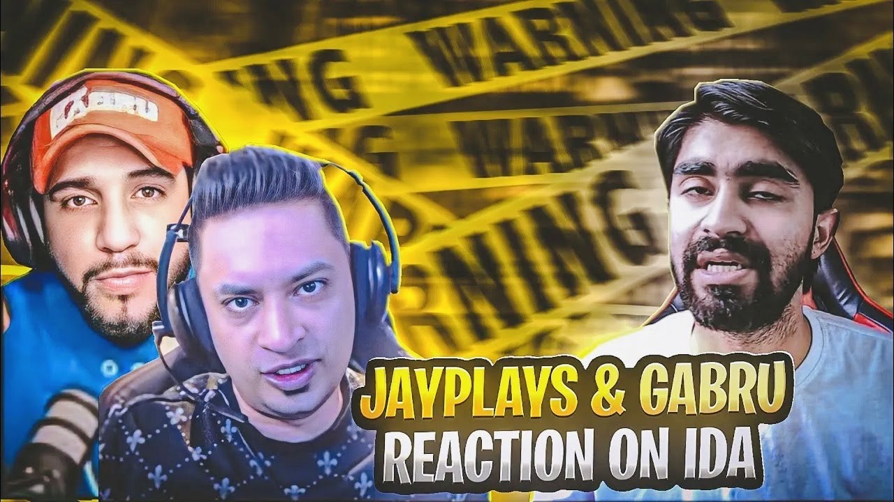 MrJay Plays & Desi Gabru Angry Reaction On IDA Scam Angry on YouTubers ...