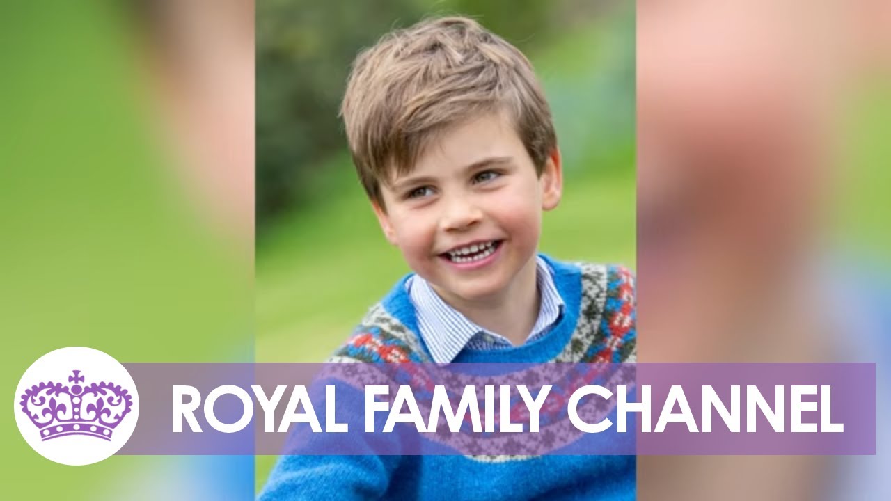 Prince Louis Celebrates Fifth Birthday | Royal Family News - YouTube